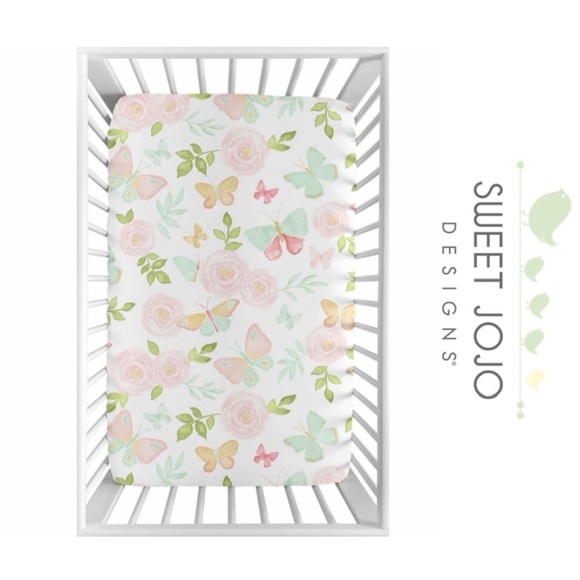 Sweet Jojo Designs | Bedding | Sweet Jojo Designs Butterfly Floral ...